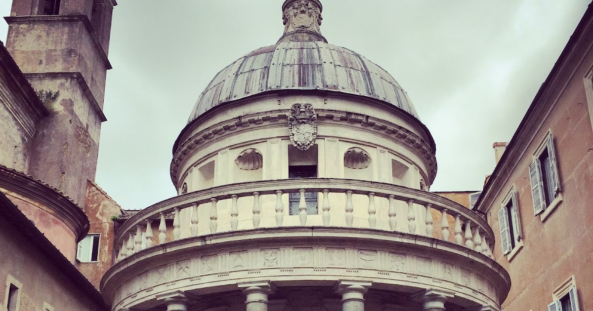 architect design™: Bramante's Tempietto, Rome