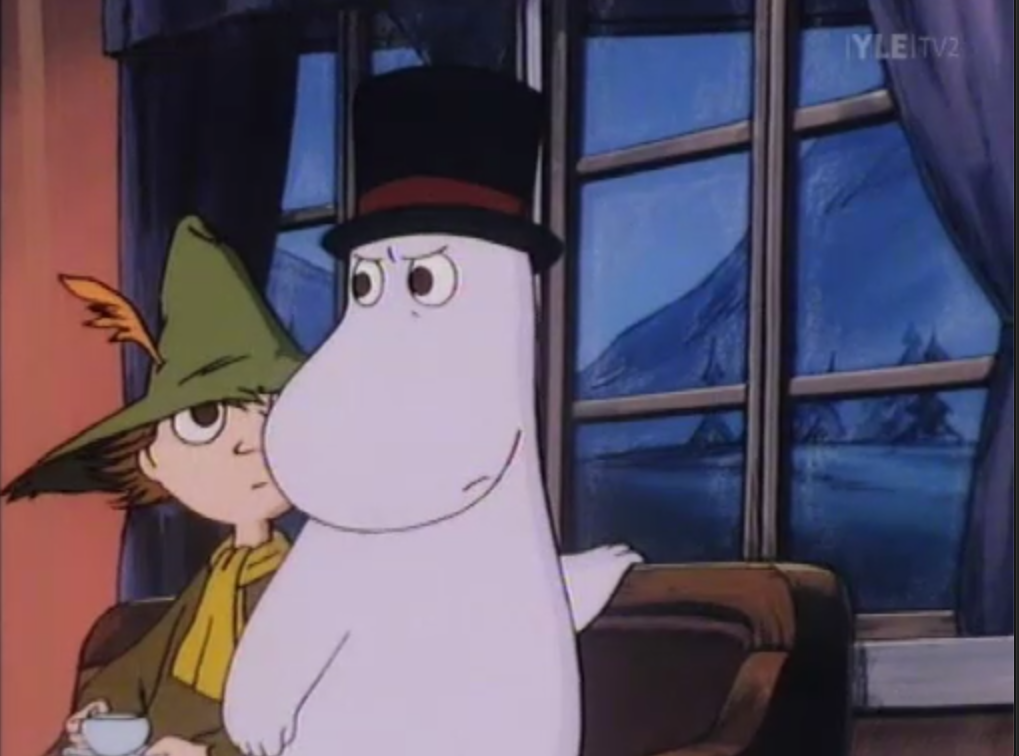 Oispa punssia: Faniteorioita - Muumipapan reaktio Mörön tuloon Taikurin ...