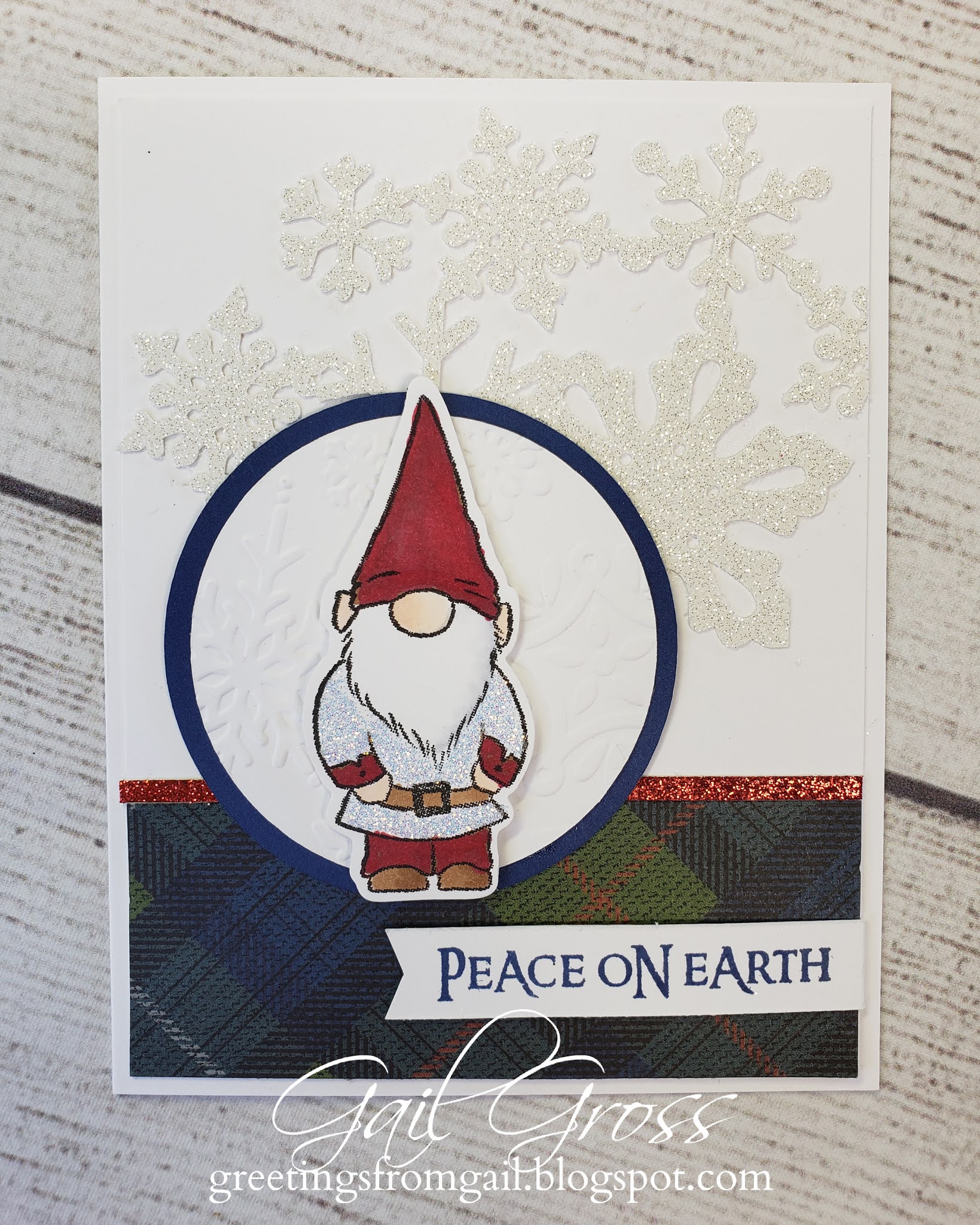 Greetings from Gail: Gnome Christmas Card Kit