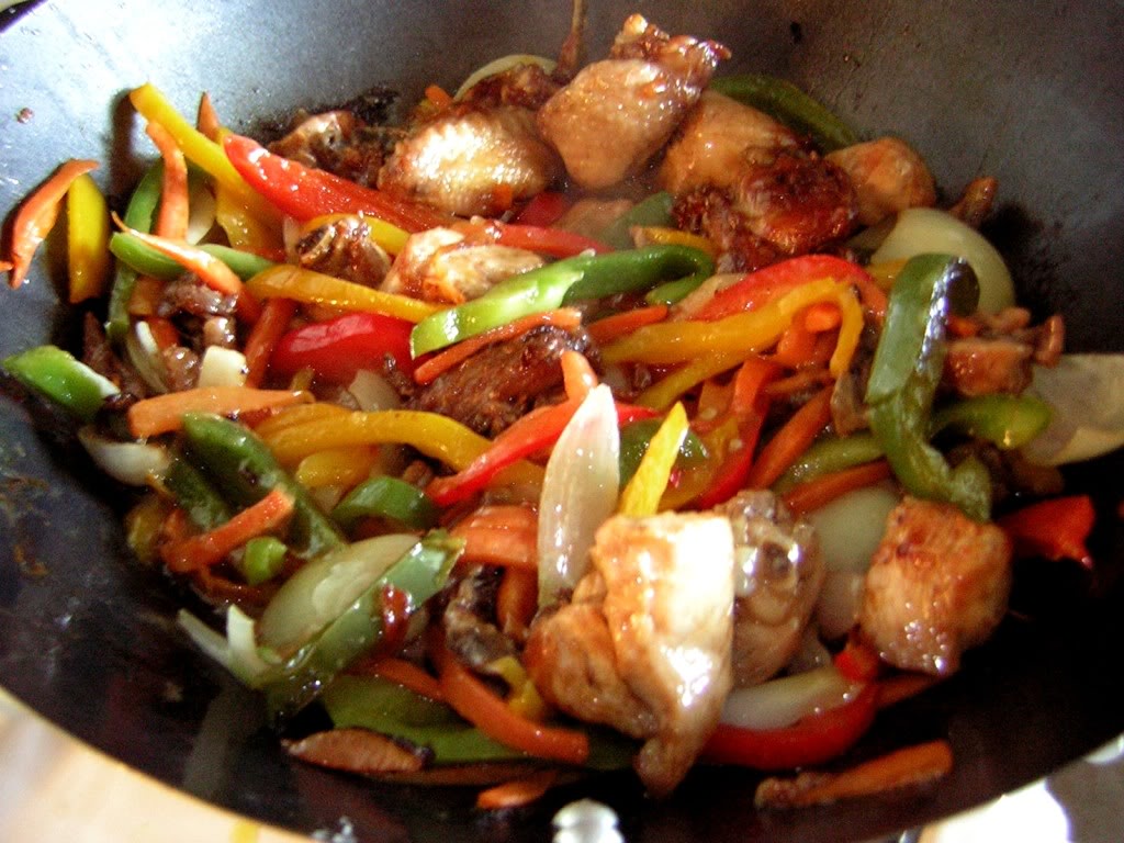 Runrol974 Poulet Aux Trois Poivrons