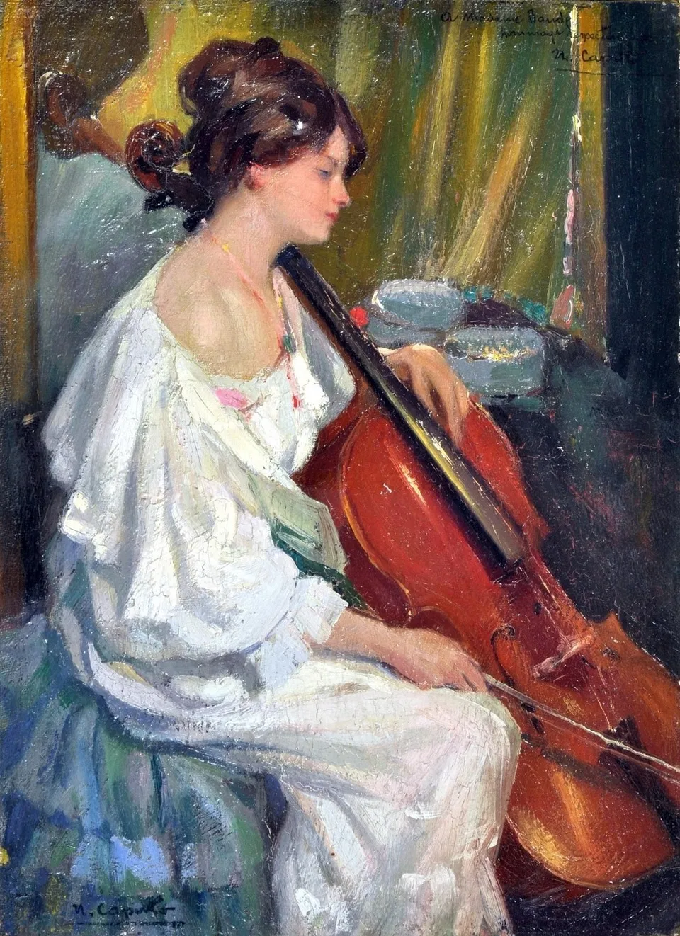 Ulisse Caputo | Genre painter of the Belle Époque | Tutt'Art@ | Pittura ...