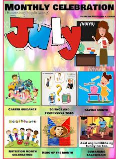 MONTHLY CELEBRATIONS (New Designs) Free! - Teachers Click