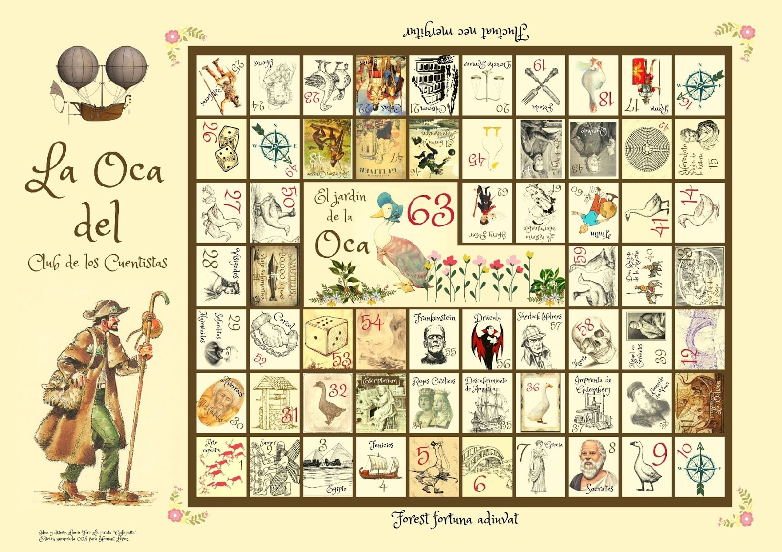 El mapa templario de "La Oca" en el Camino de Santiago