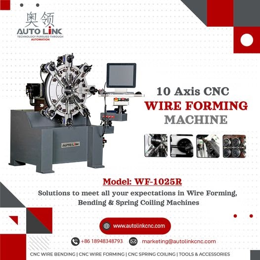 10 Axis CNC Spring Making Machine