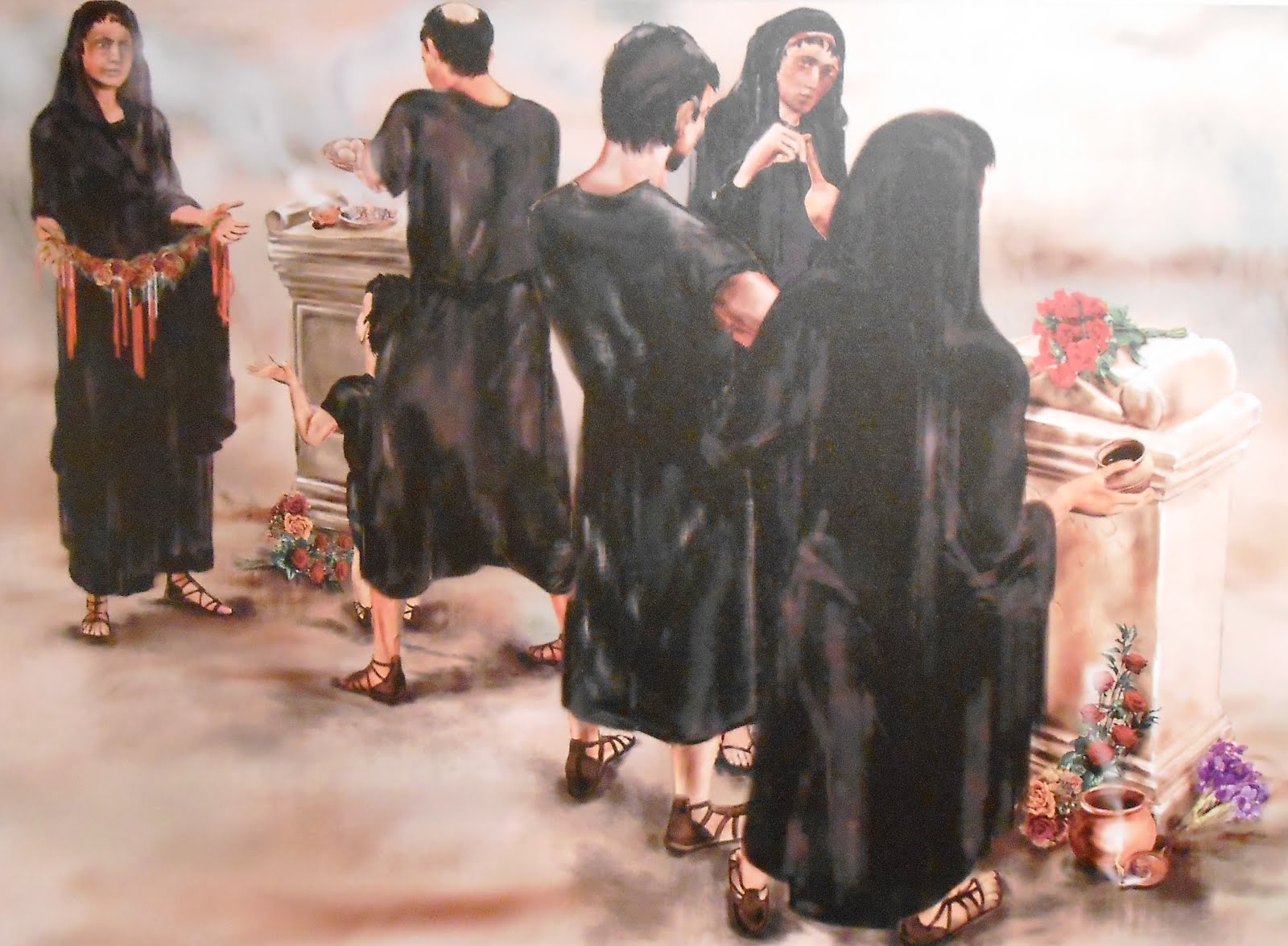 DOMVS ROMANA: Parentalia, días de los difuntos en la antigua Roma