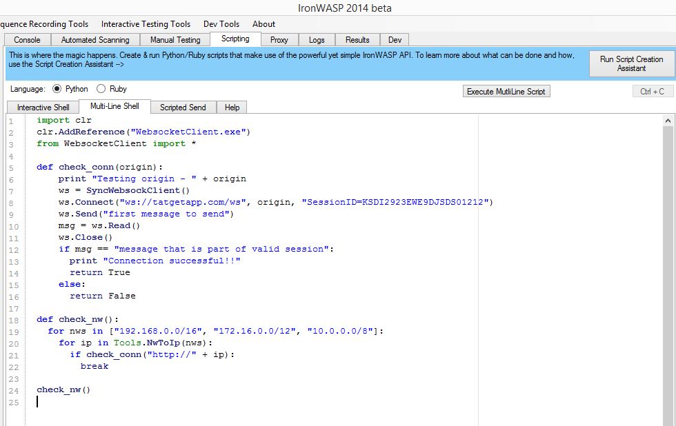 Ironwasp Open Source Advanced Web Security Testing Platform Analysing Testing And Fuzzing