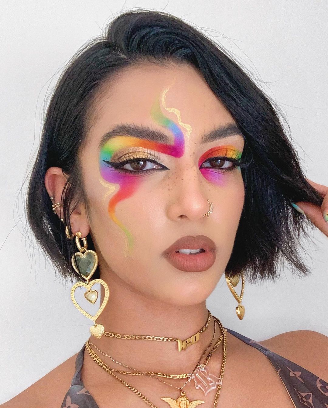 10 beautiful colorful makeup ideas | Melody Jacob