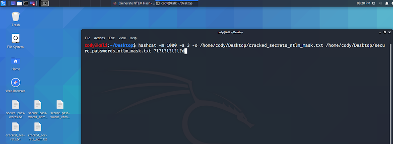 Hashcat - Cracking MD5 and NTLM Hashes