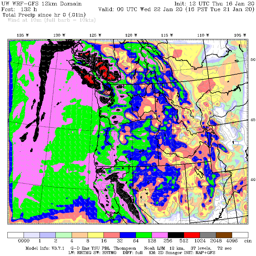 Cliff Mass Weather Blog: Huge Increase in Northwest Snowpack and Water ...
