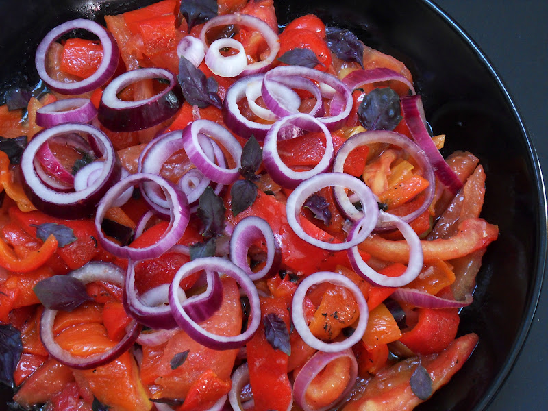 Diana's Cook Blog: Salade de poivrons rouges grillés & Comment griller ...