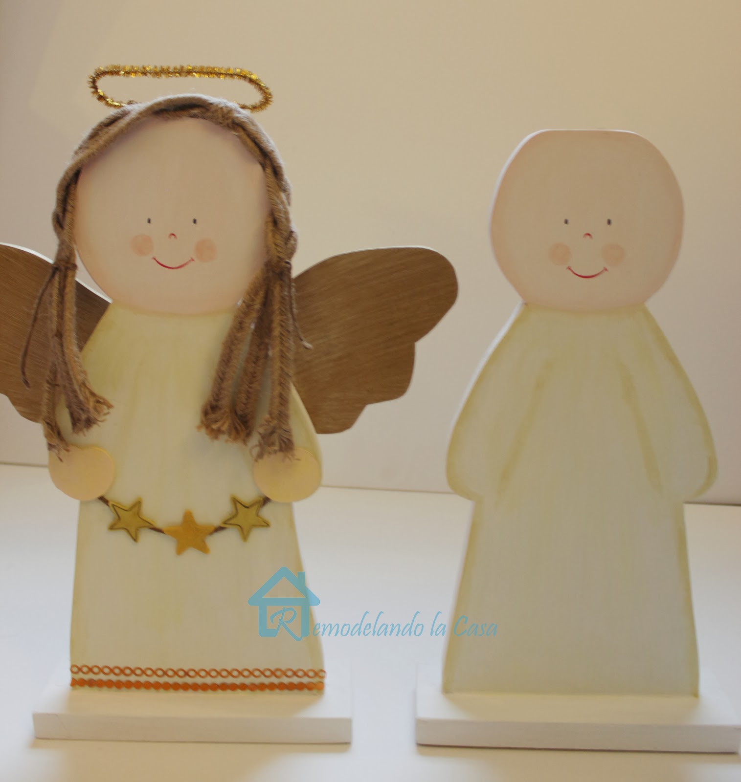 Diy - Wooden Angels - Remodelando la Casa