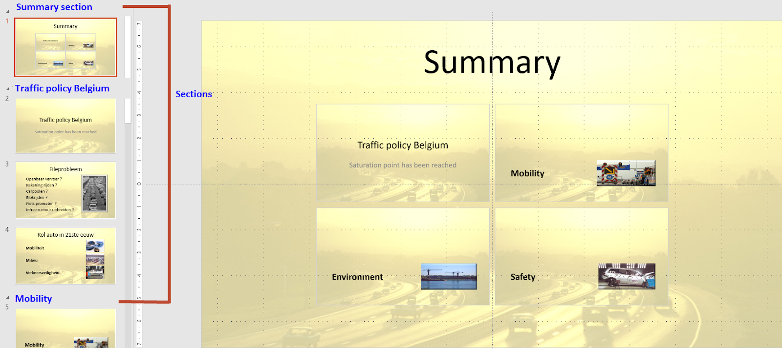 Luc's PowerPoint blog: Summary zoom in PPT 2016-2019