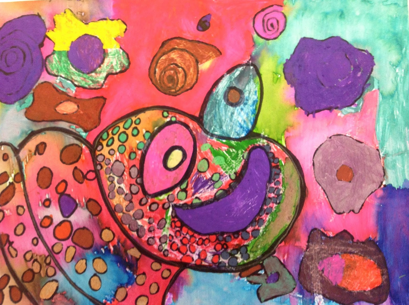 STUDENT ARTWORKS - TERM 3, ES1 SCIENCE: Living World - Germs