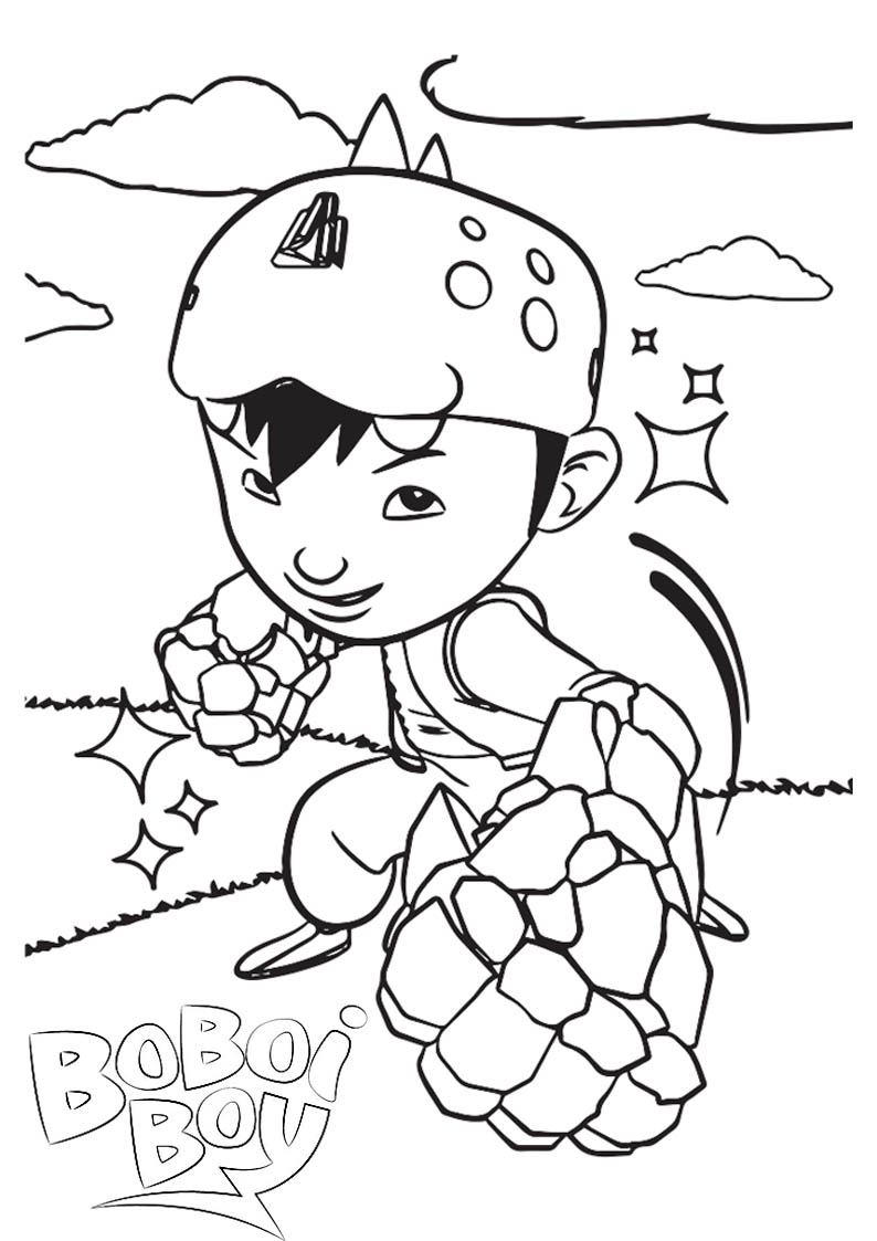 5 gambar Mewarnai Boboiboy Terbaik #1 - lingowoman