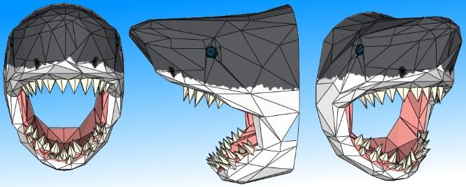 Pepakura head - issany