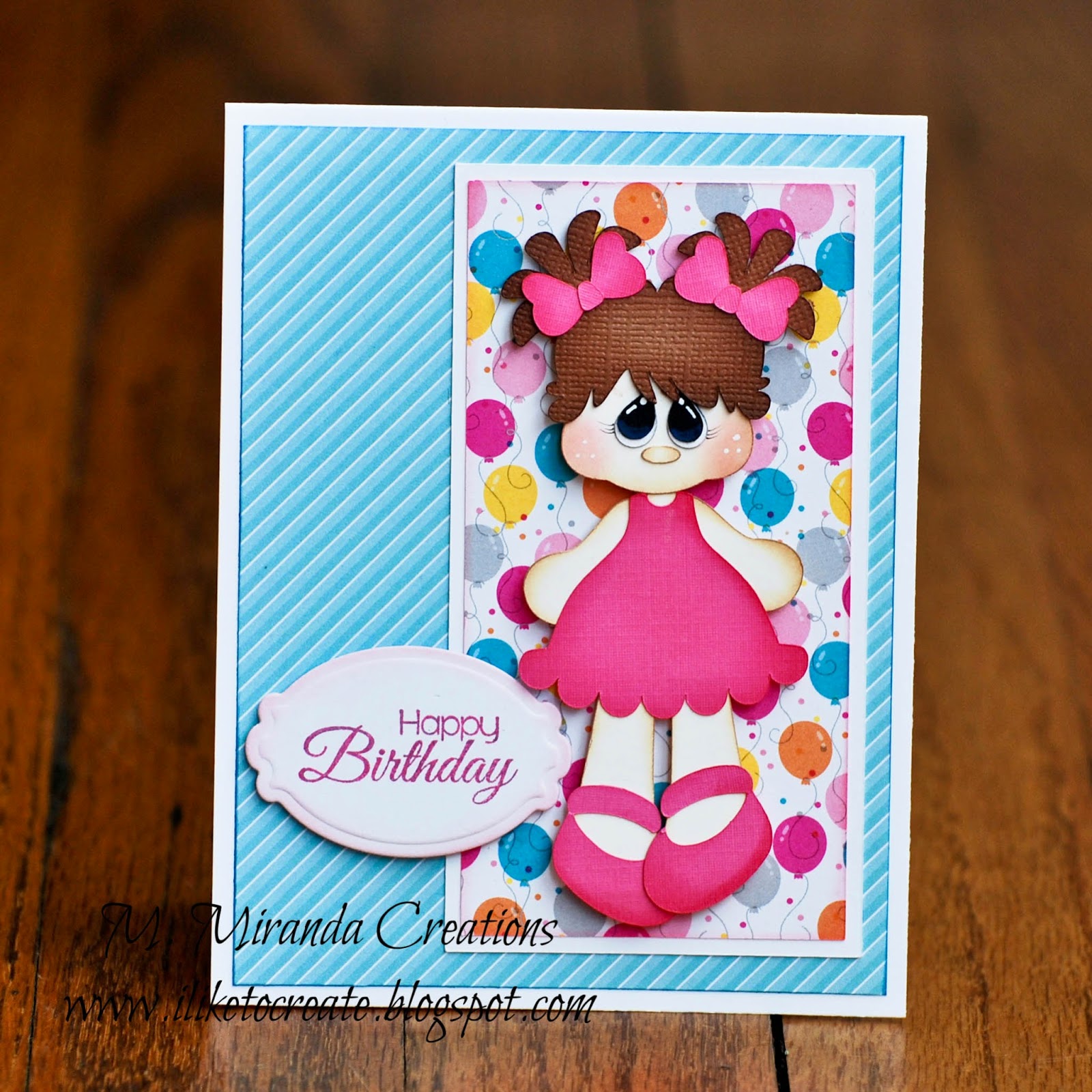 M Miranda Creations: Happy Birthday, Doll!