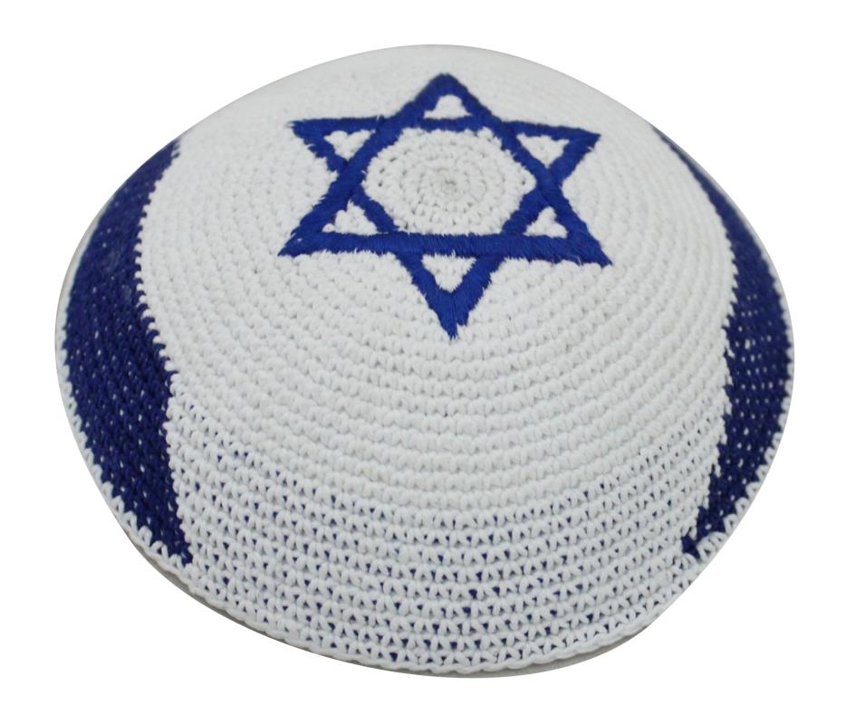 Judaica Menoráh: Kipá
