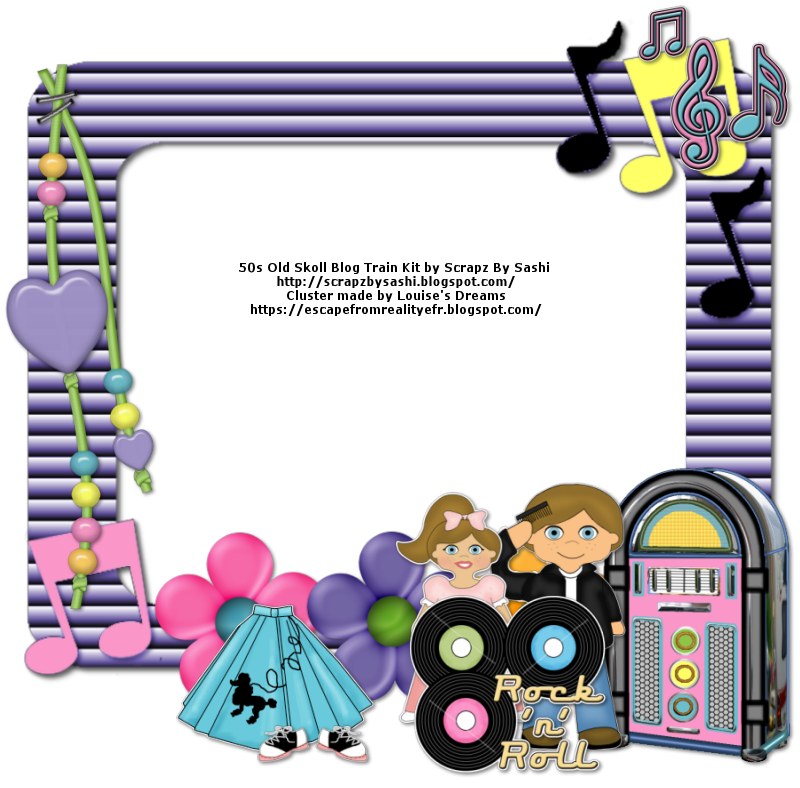 Escape From Reality Blog: FTU Cluster Frames 'Old Skool 50's Rock & Roll'