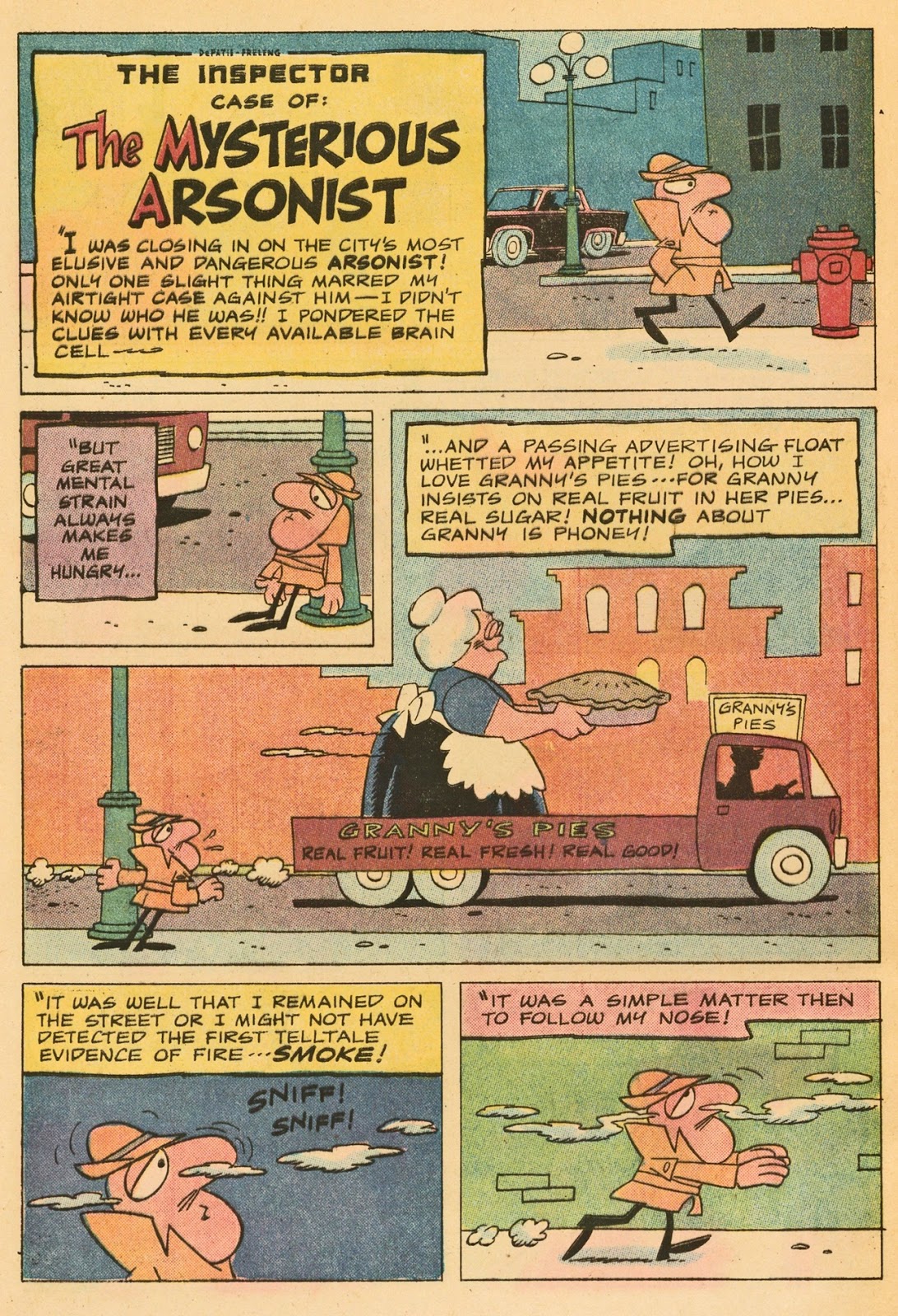 Four-Color Shadows: The Inspector-1976