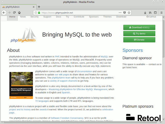 UsuarioDebian: phpmyadmin en Debian 10