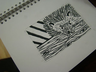 Art of Apex High School: Textural Animal Printmaking : Part 1