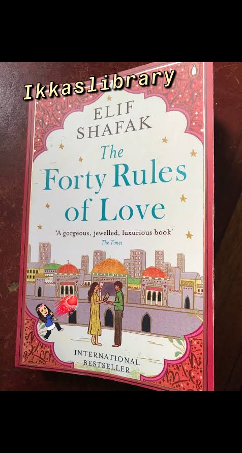 Forty Rules of Love Pdf book by Elif shafak