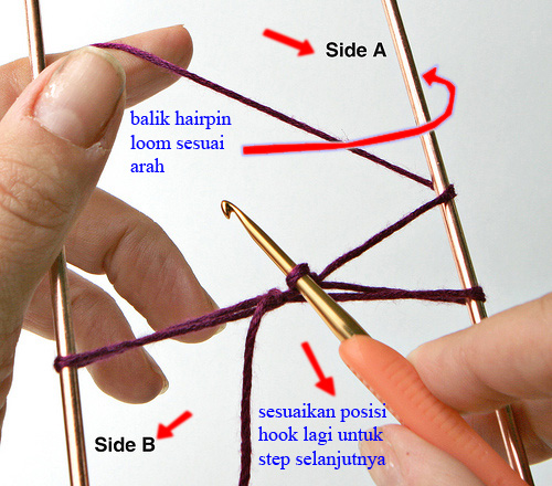 Basic Hairpin Lace ~ kekokcraft