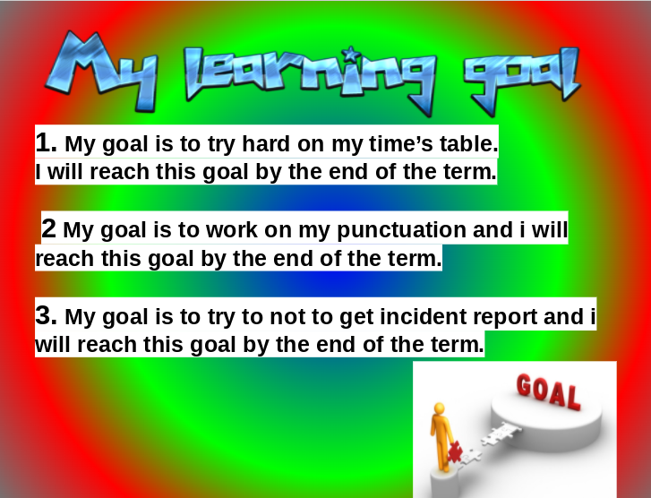 Yohanness : My learning goal