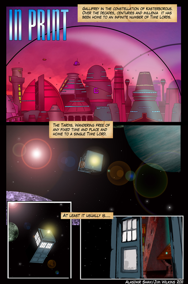 In Print Comic: IN PRINT PRELUDE