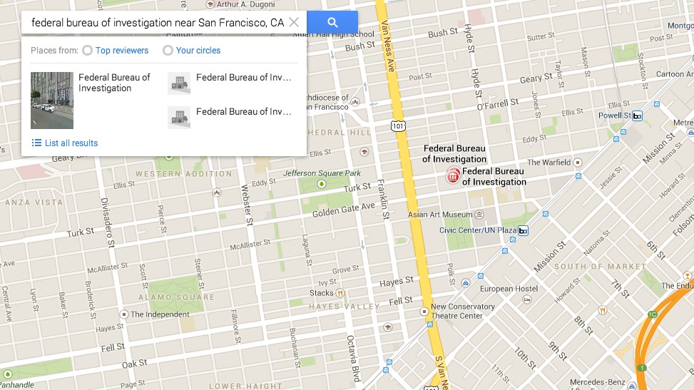 Google Maps permitia escutar telefonemas para o FBI | Aberto até de ...