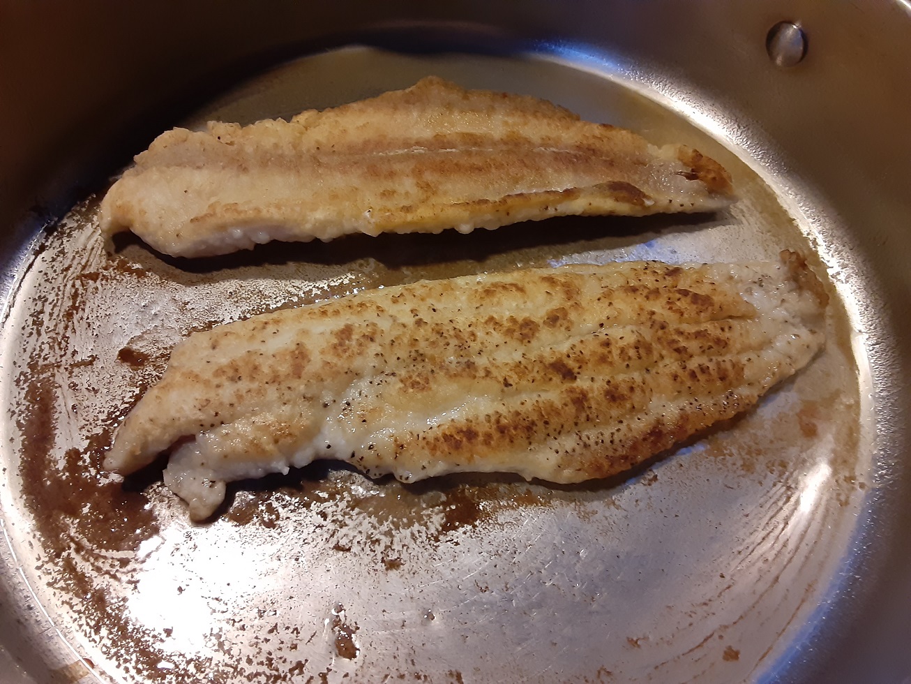 Big Dude's Eclectic Ramblings: Fried Crappie & Catfish with Brown Butter