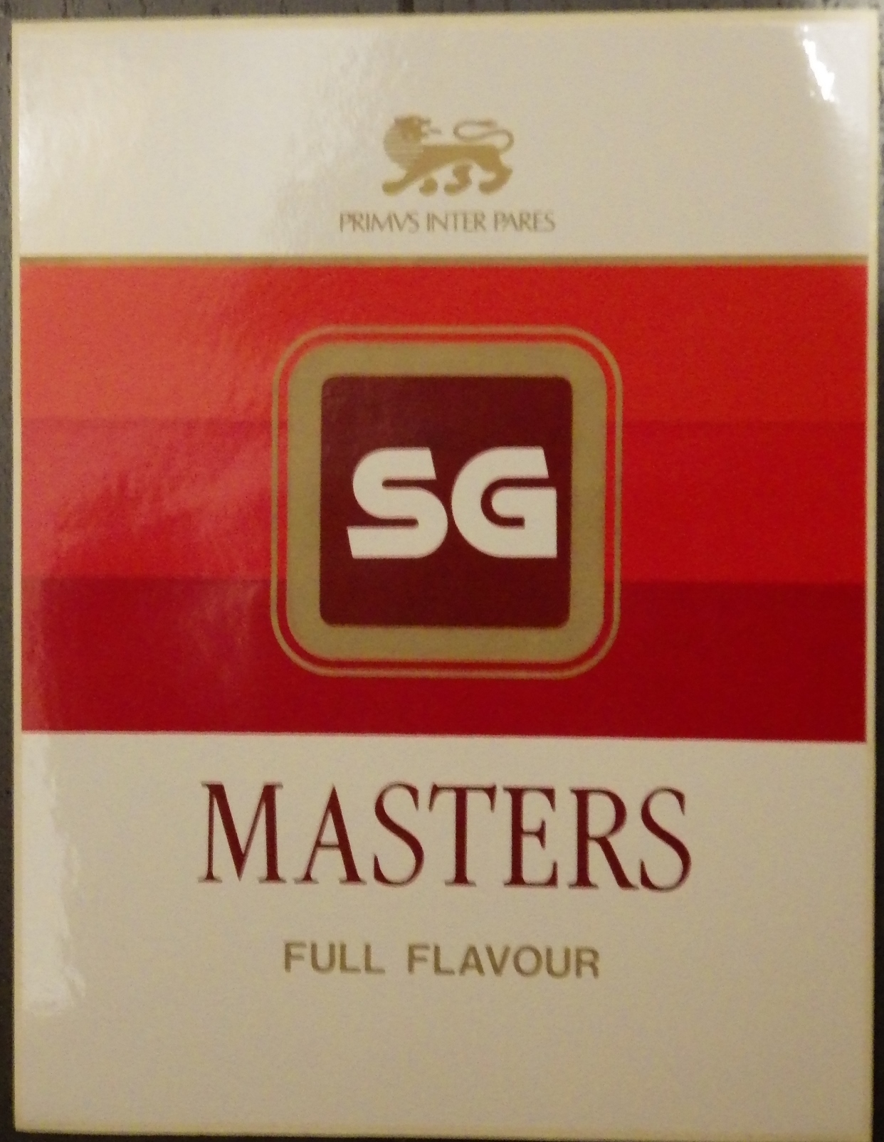 Marcas de Tabaco - Colecionismo: Autocolante: SG Masters