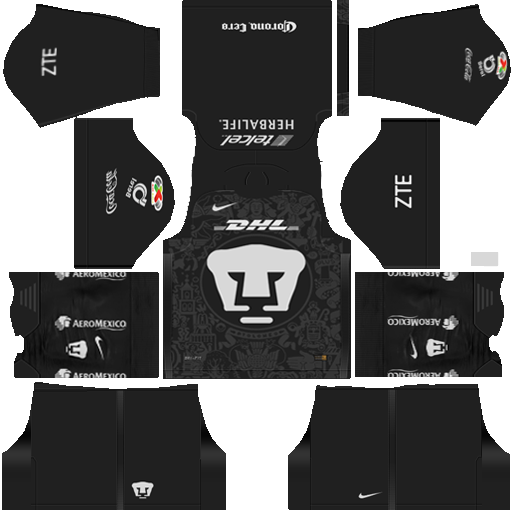 Fts15Kits: Pumas Gk 2017 Kis Pes Converted