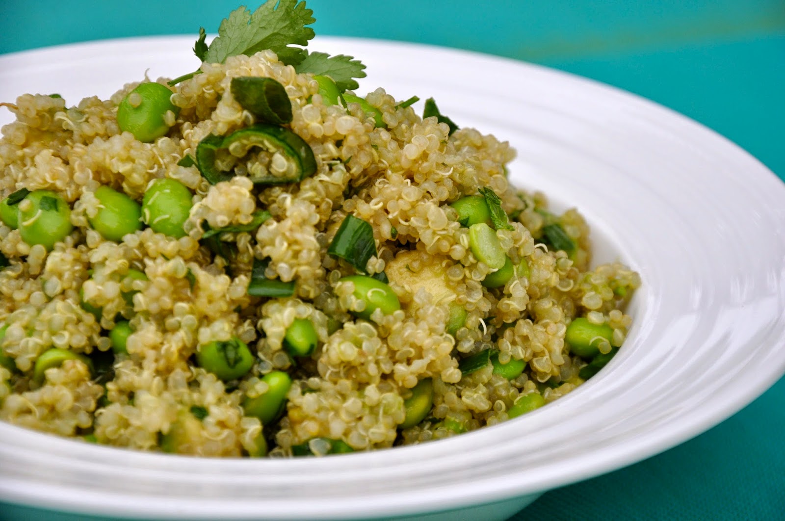 My Clean Cuisine: Green Goodness Quinoa Salad