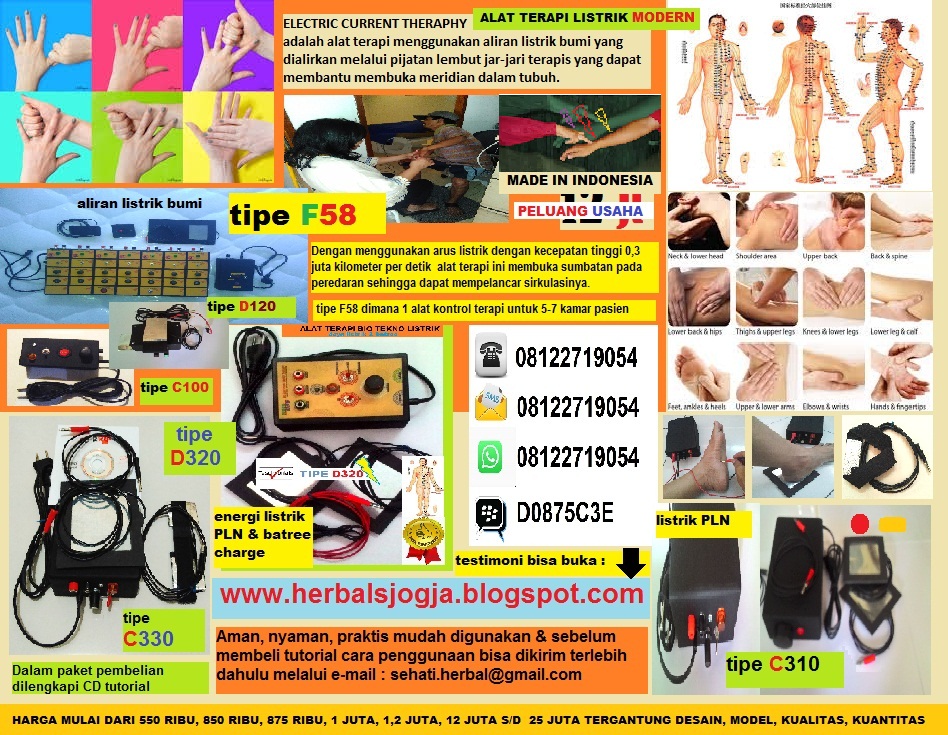 alat terapi elektrostatic therapy aliran listrik bumi ~ AntariksA