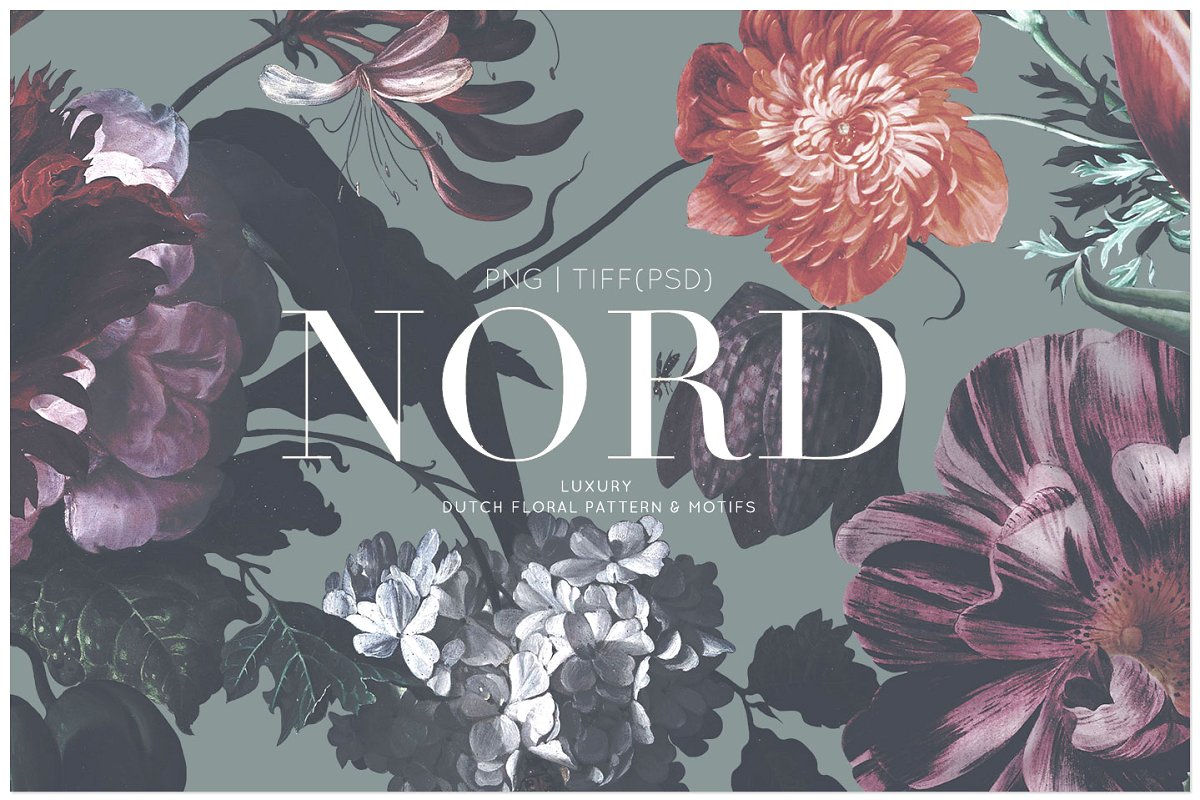 Show More Nord, Classic dutch floral patterns!