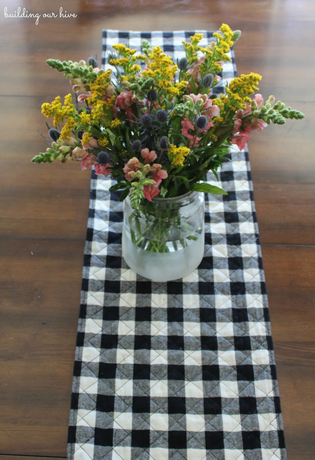 Easy Buffalo Check Table Runner