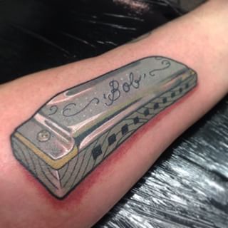 Janela aberta - Blogue de harmonica: Harmonica Tattoos