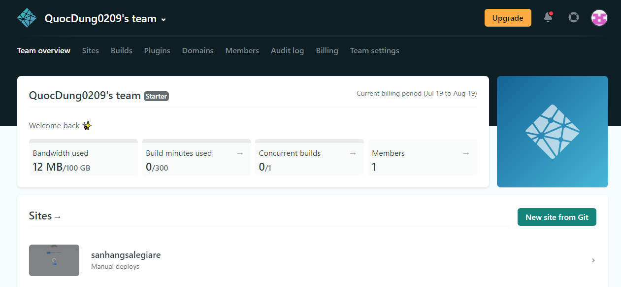 Deploy app on netlify for FREE