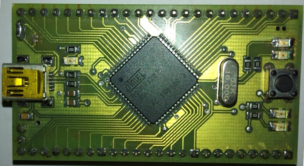 Embedded System for Fun: Membuat Board AVR-USB AT90USB1287