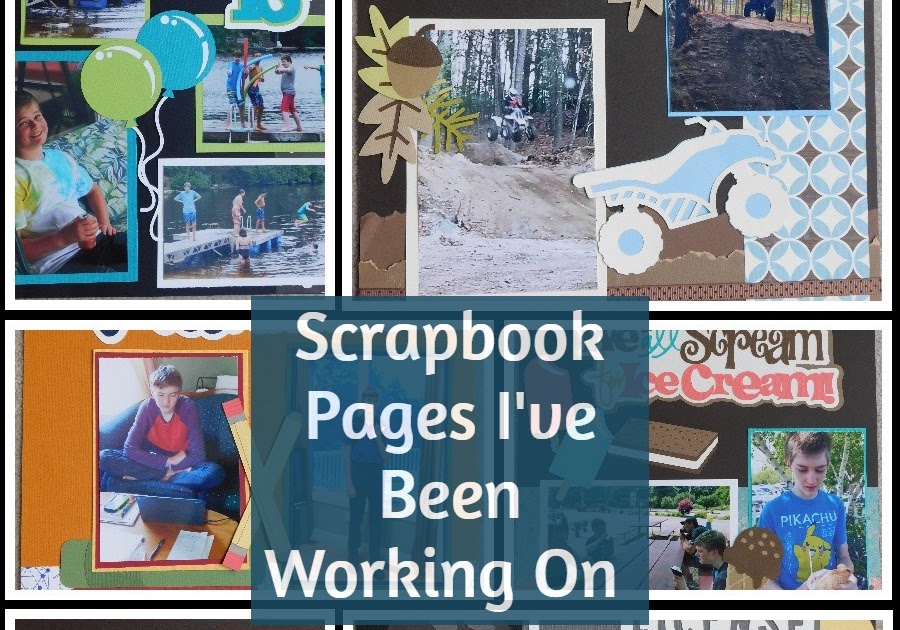 Scrapbooking Pages I've Been Working On