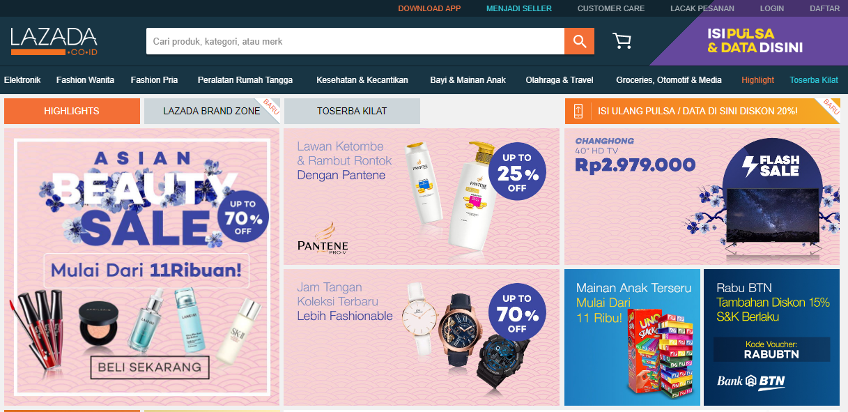 Belanja Online Di Lazada, Lebih Baik Bayar Langsung Atau COD saja ...