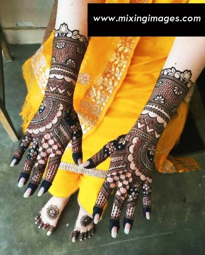35+ Best Mehndi Design Images For Holi || Holi Mehndi Design Images ...