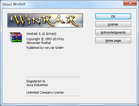 GDSoftware: WinRAR All Versions Universal Activator