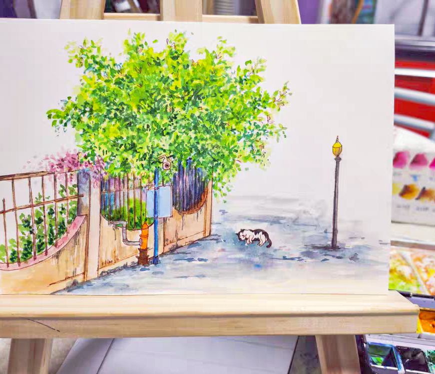 36Watercolor, and18 skills, come to see my tips