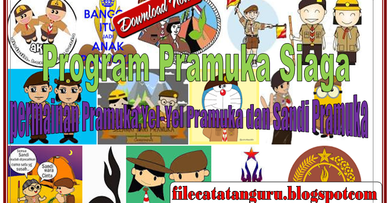 Program Pramuka Siaga dan Permainan Pramuka terbaru - Instrumen Sekolah