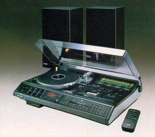 SHARP SG-500H (1978) | 3-in-1 Music System | The Stereo Museum