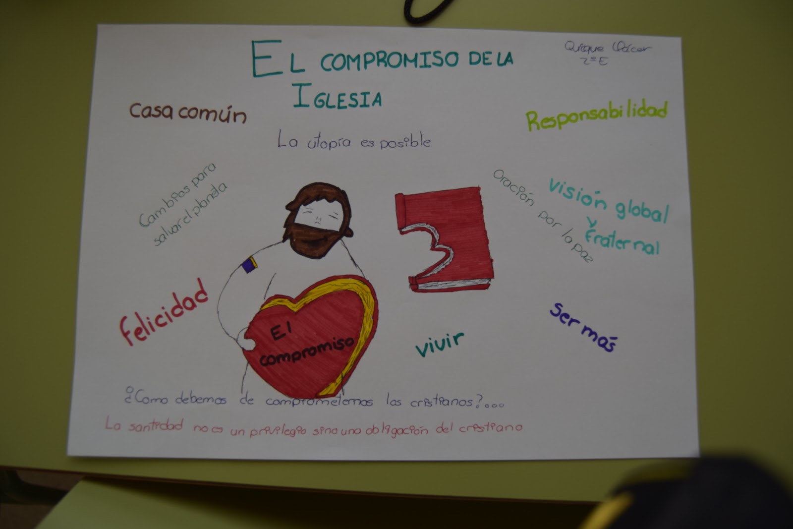 Departamento de Religión IES Serra Espadà: El compromiso cristiano