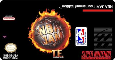 Super Nintendo Labels: NBA Jam Tournament Edition