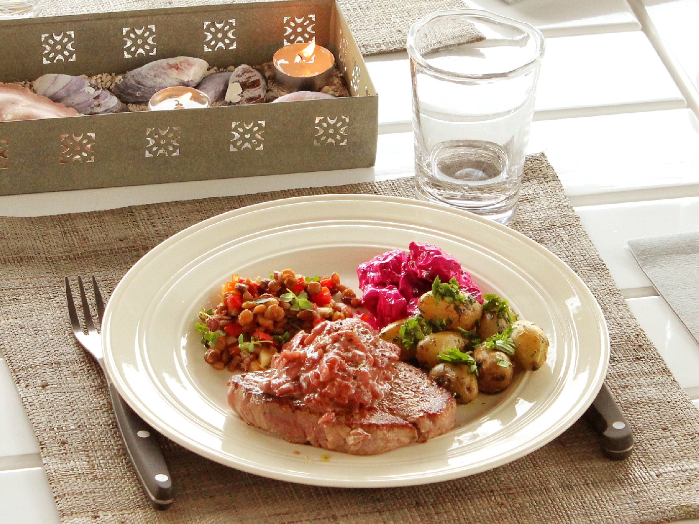 DOMESTIC GODDESSES: A lunch I just loved cooking!